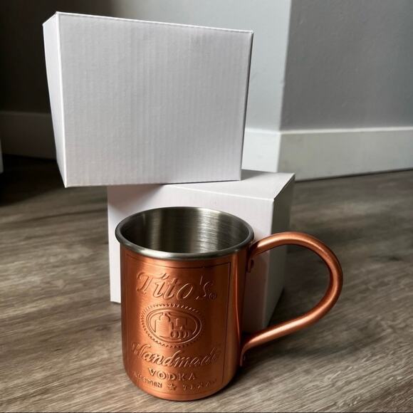 Tito’s Vodka | Dining | 2 New Titos Copper Mug Cup | Poshmark